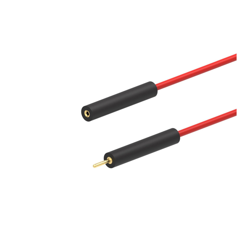 Ø0,8mm connectors test lead, jack / plug – ELECTRO PJP