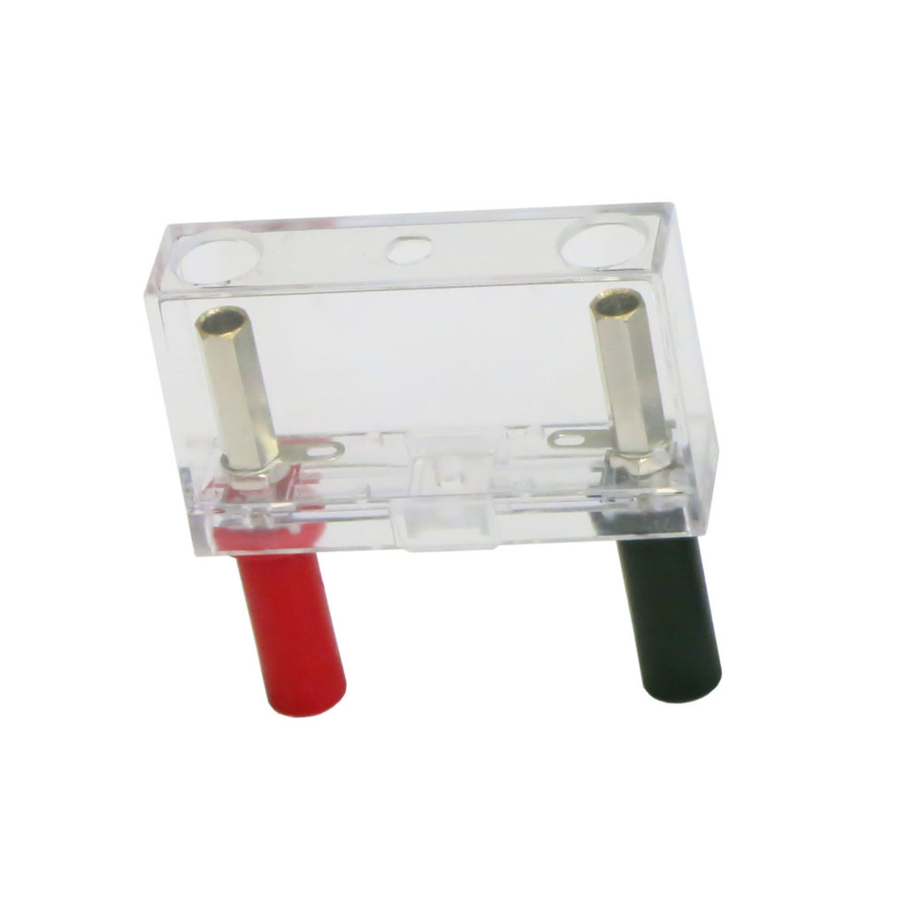 Ø4mm Stackable two-pole component-holder, 38mm distance / soldering lug ...