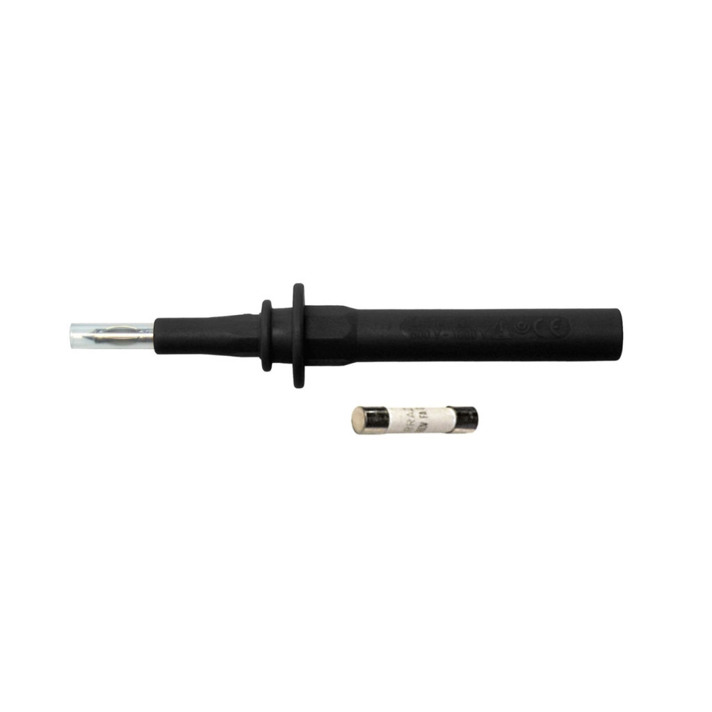 Ø4mm Fused test probe with retractable sleeve and Ø4mm banana socket ...