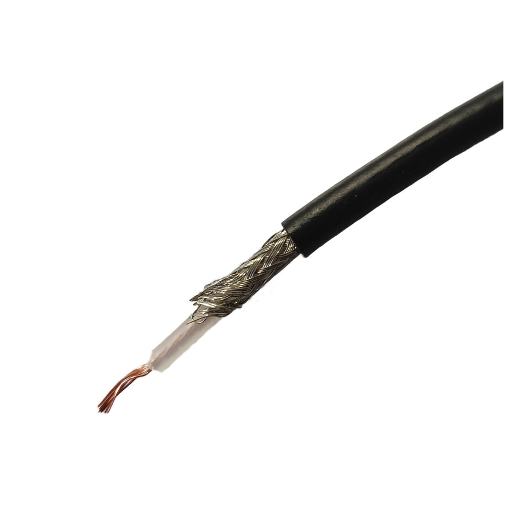 Shielded coaxial cable – PVC sheath – 50 Ohm – ELECTRO PJP